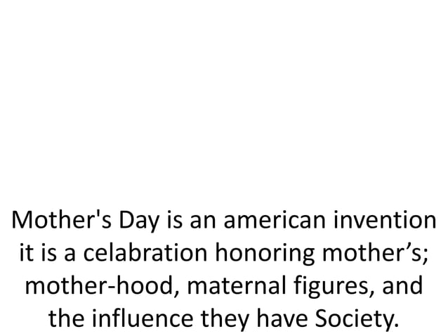 Mother's day sentences | PPTX