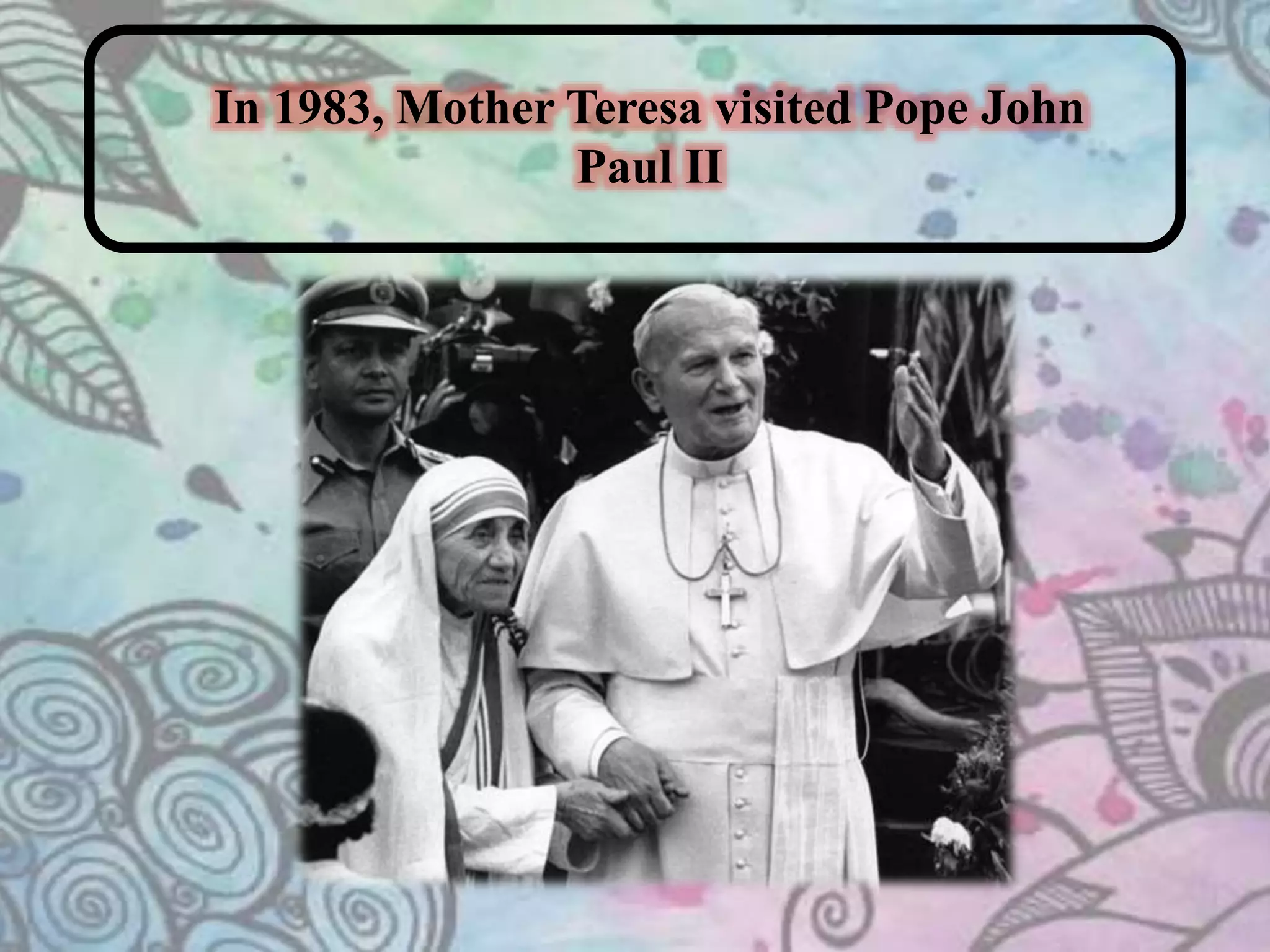 Mother teresa | PPT
