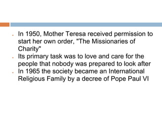 Mother Teresa | PPT