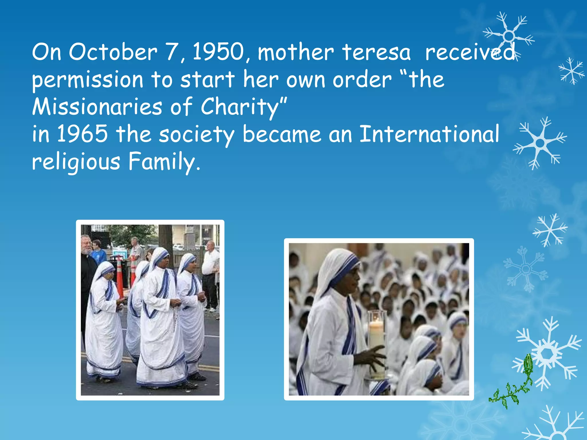 Mother teresa of calcutta copia | PPTX