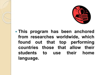 Mother Tongue Based Mathematics Iloko Langauage Competence | PPT