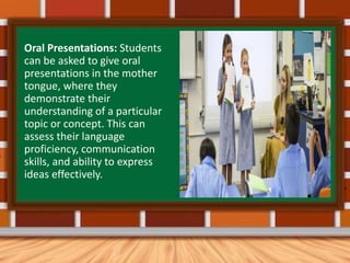 Mothertongue.pptx EED Lesson 2 Language Assessment Strategies | PPTX