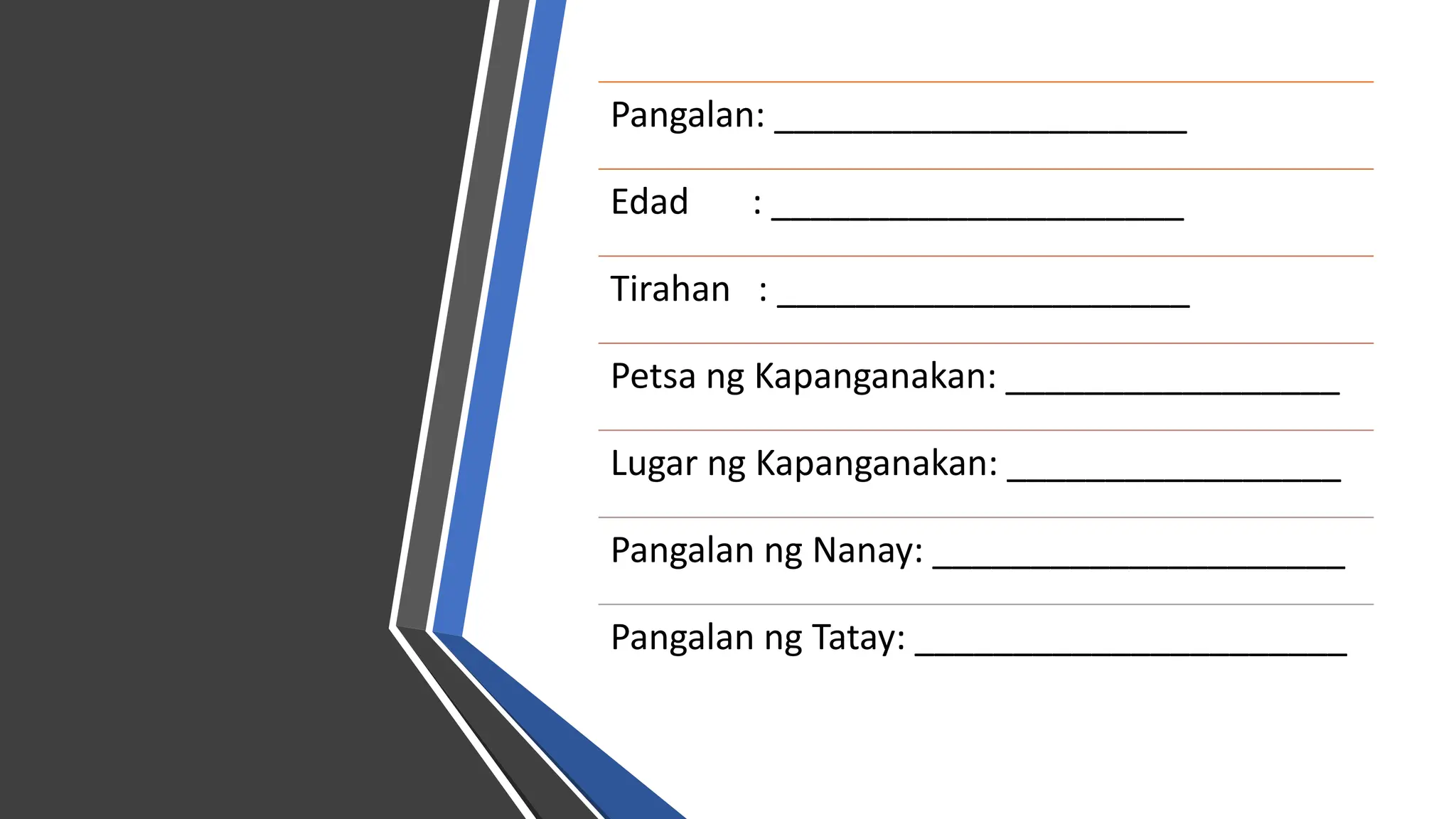 Mother Tongue 2 Pormularyo pangalang pambabae.pptx