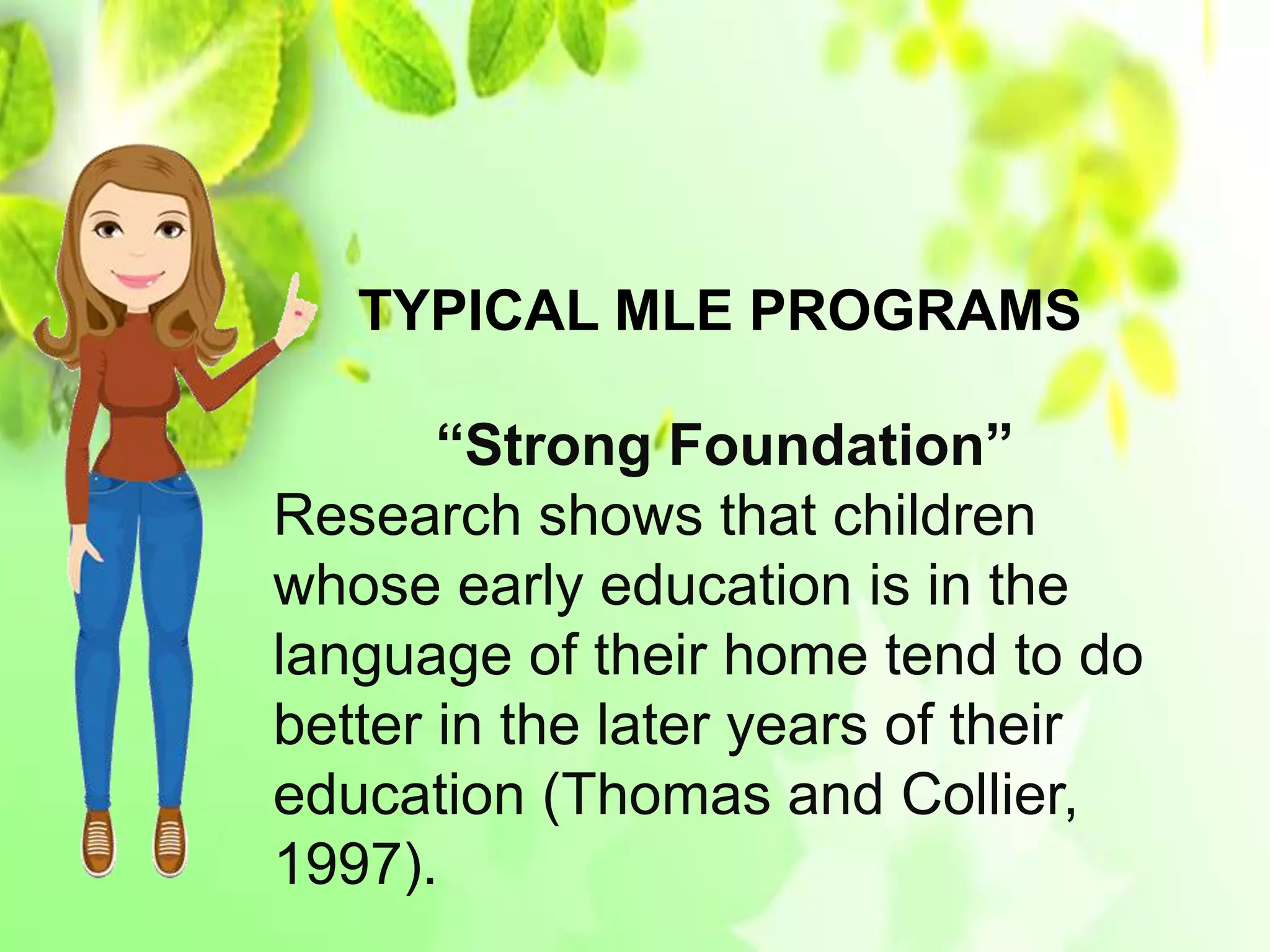 Mother Tongue Multilingual Education (MTB-MLE) | PPTX