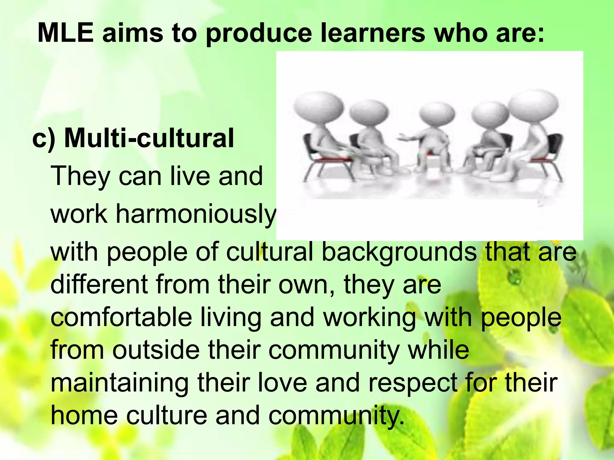 Mother Tongue Multilingual Education (MTB-MLE) | PPTX