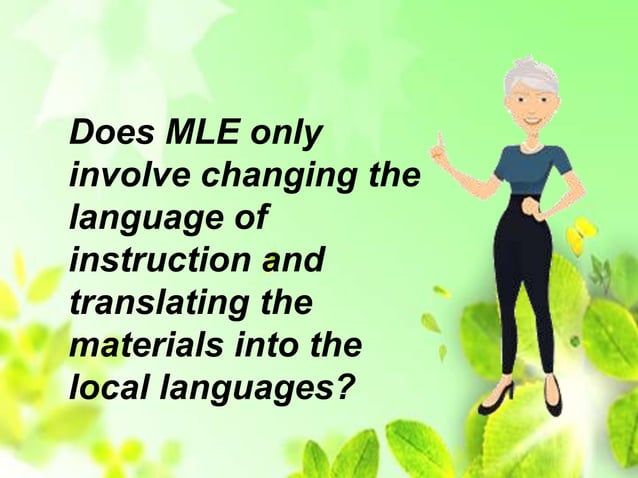 Mother Tongue Multilingual Education (MTB-MLE) | PPTX | Education