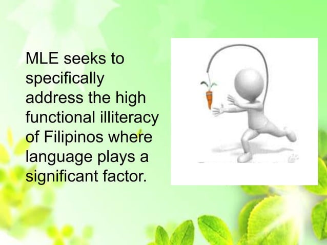 Mother Tongue Multilingual Education (MTB-MLE) | PPTX | Education