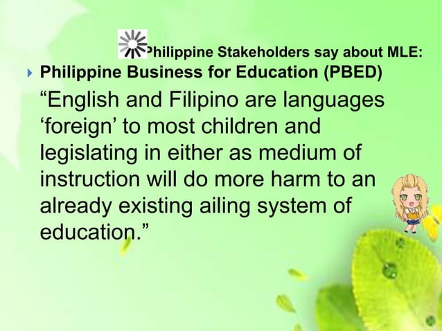 Mother Tongue Multilingual Education (MTB-MLE) | PPTX | Education