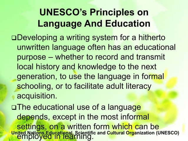 Mother Tongue Multilingual Education (MTB-MLE) | PPTX | Education