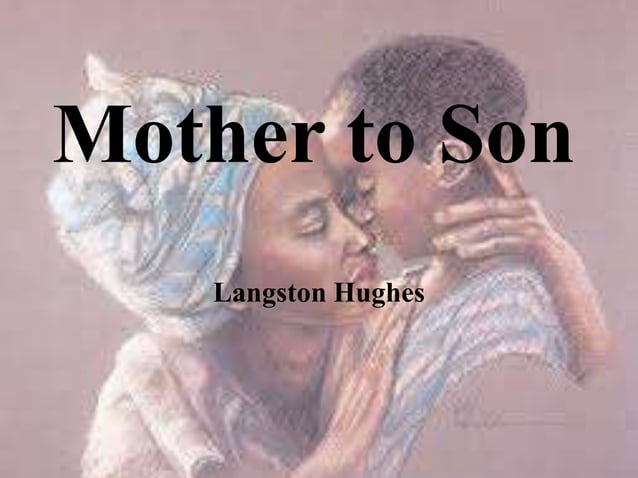 Langston Hughes Poems Mother To Son