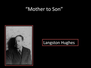 Mother to Son - PowerPoint - Extended Metaphor.pptx.pdf