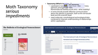 Moths Matter (and so does the Rest of Life on Earth) | PPT