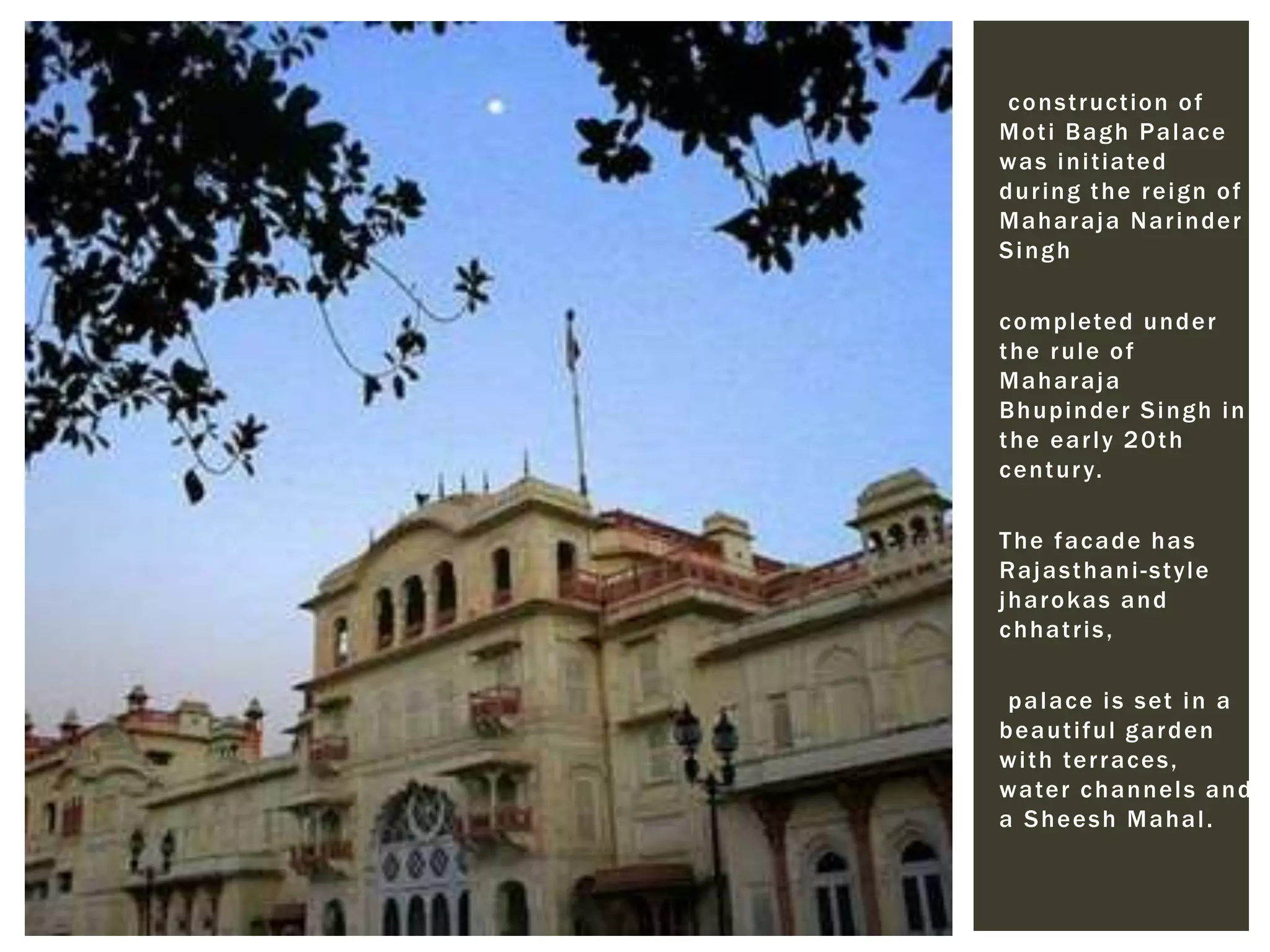Moti bagh palace | PPTX
