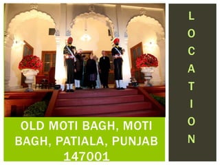 Moti bagh palace | PPTX