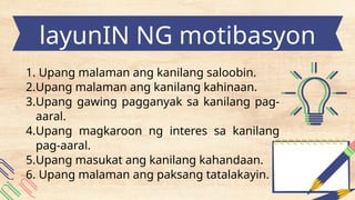 Ang Motibasyon sa Pagtuturo at Pagtataya | PPTX