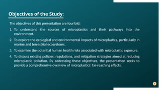 microplastic and its effect on the eniroment | PPTX