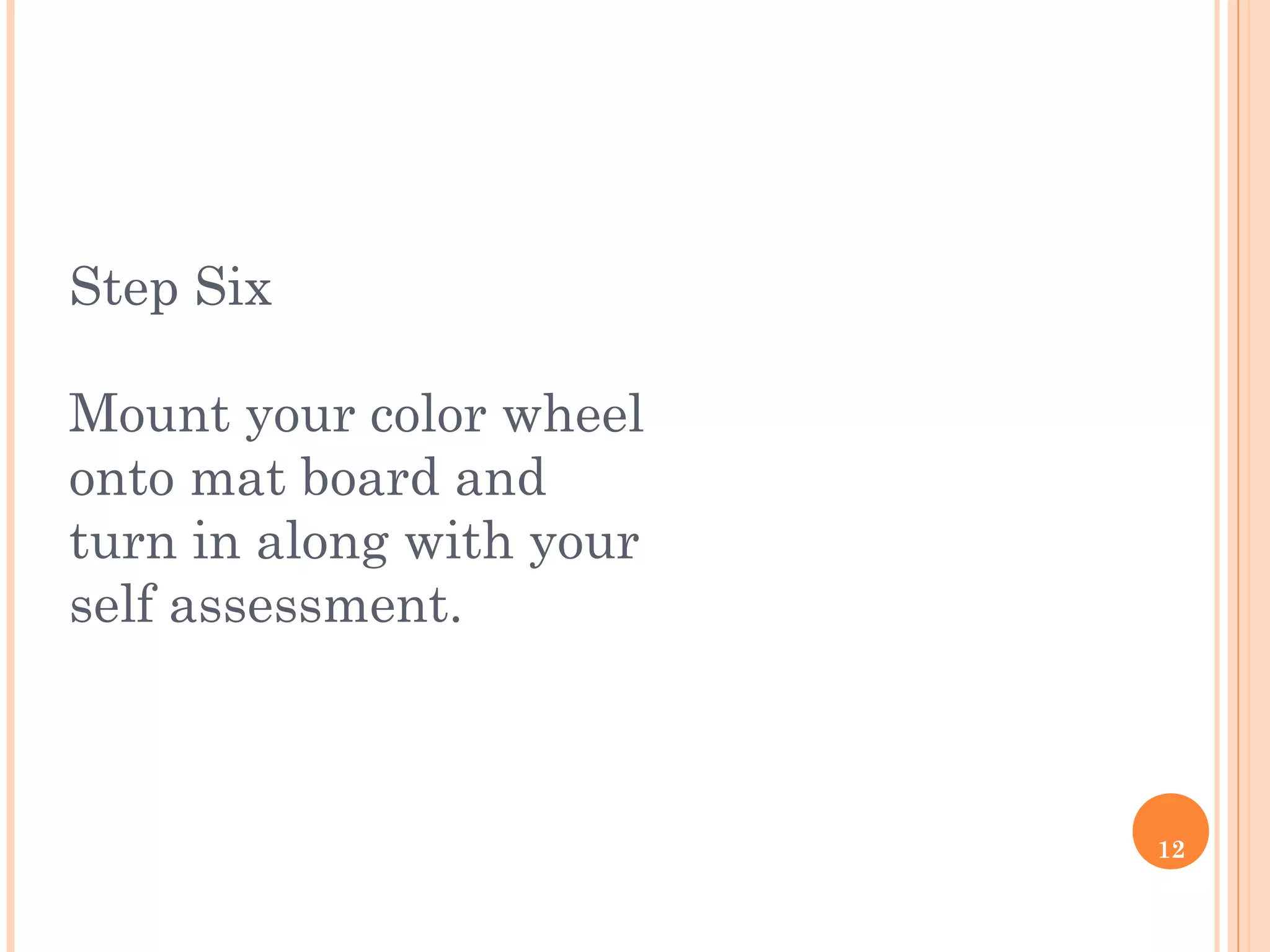 Motif color wheel | PPT