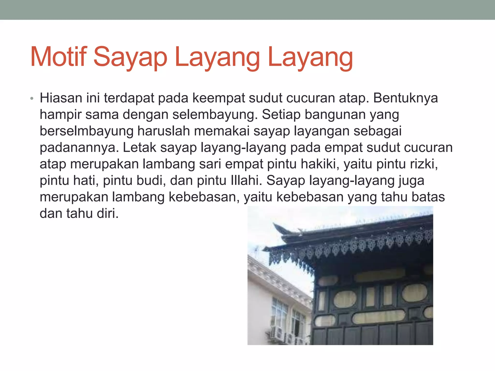 Motif dan ukiran melayu riau | PPTX