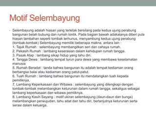 Motif dan ukiran melayu riau | PPTX