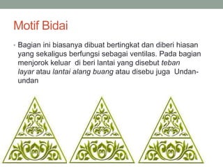 Motif dan ukiran melayu riau | PPTX