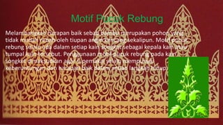 Motif dan ukiran melayu riau | PPTX