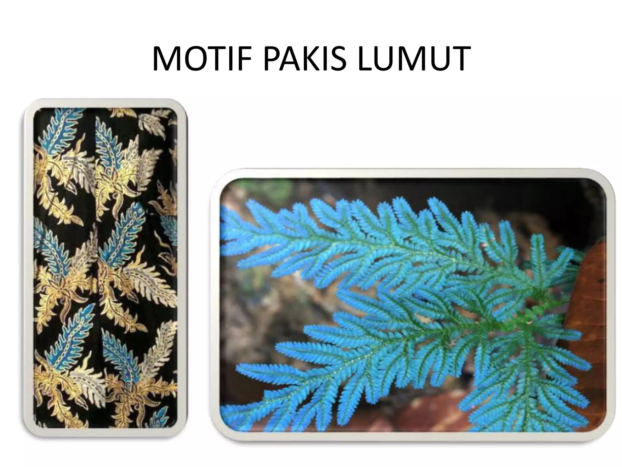Motif Batik Daun Pakis | PPTX
