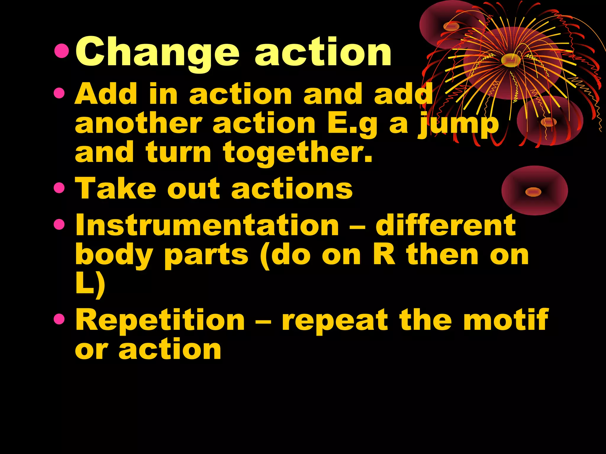 Motif development | PPT