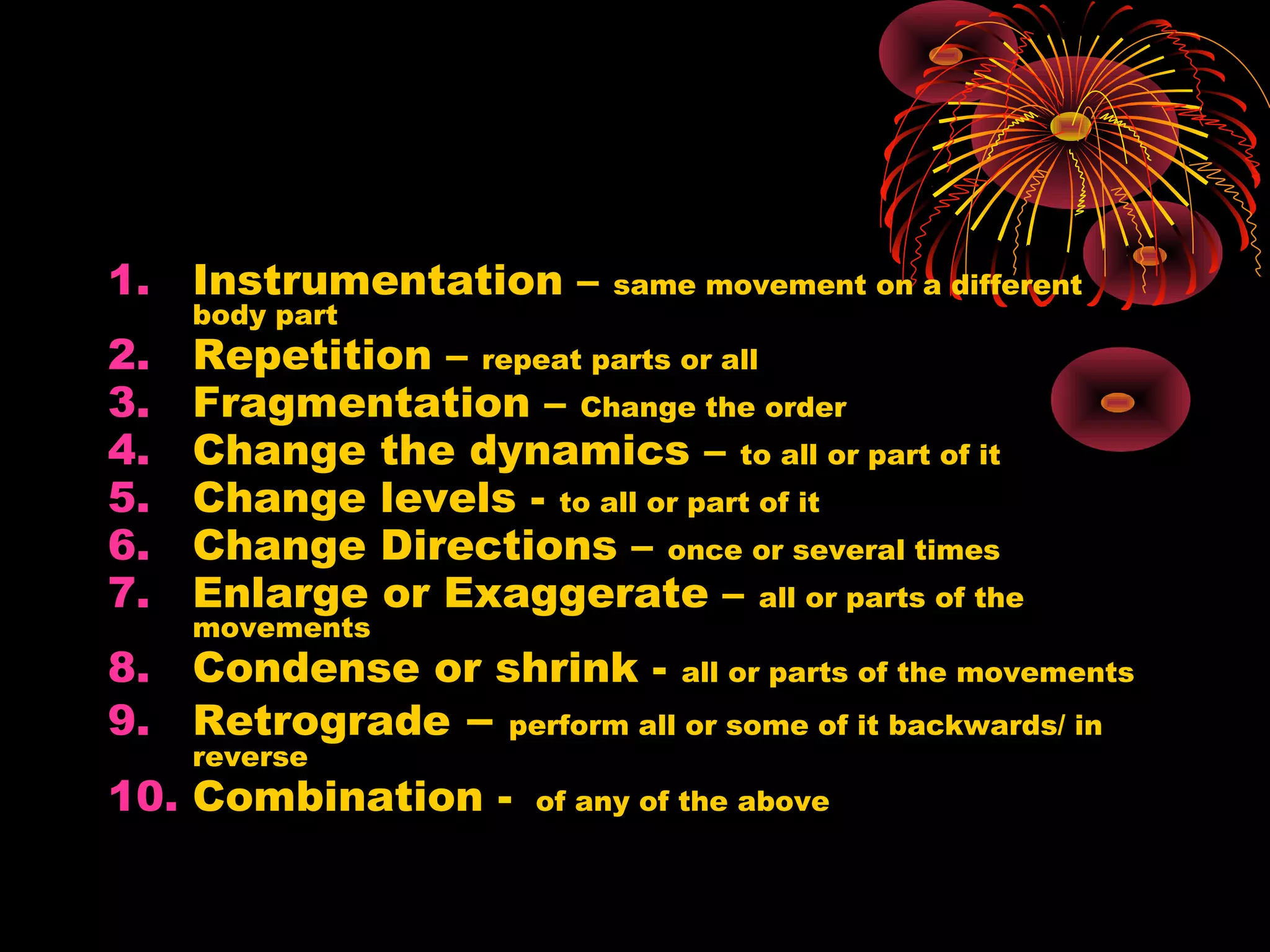 Motif development | PPT