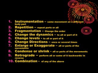 Motif development | PPT