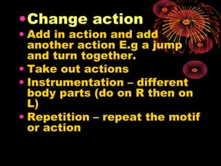 Motif development | PPT