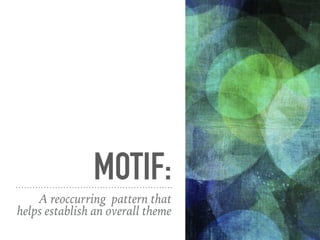 Motif project info | PPT