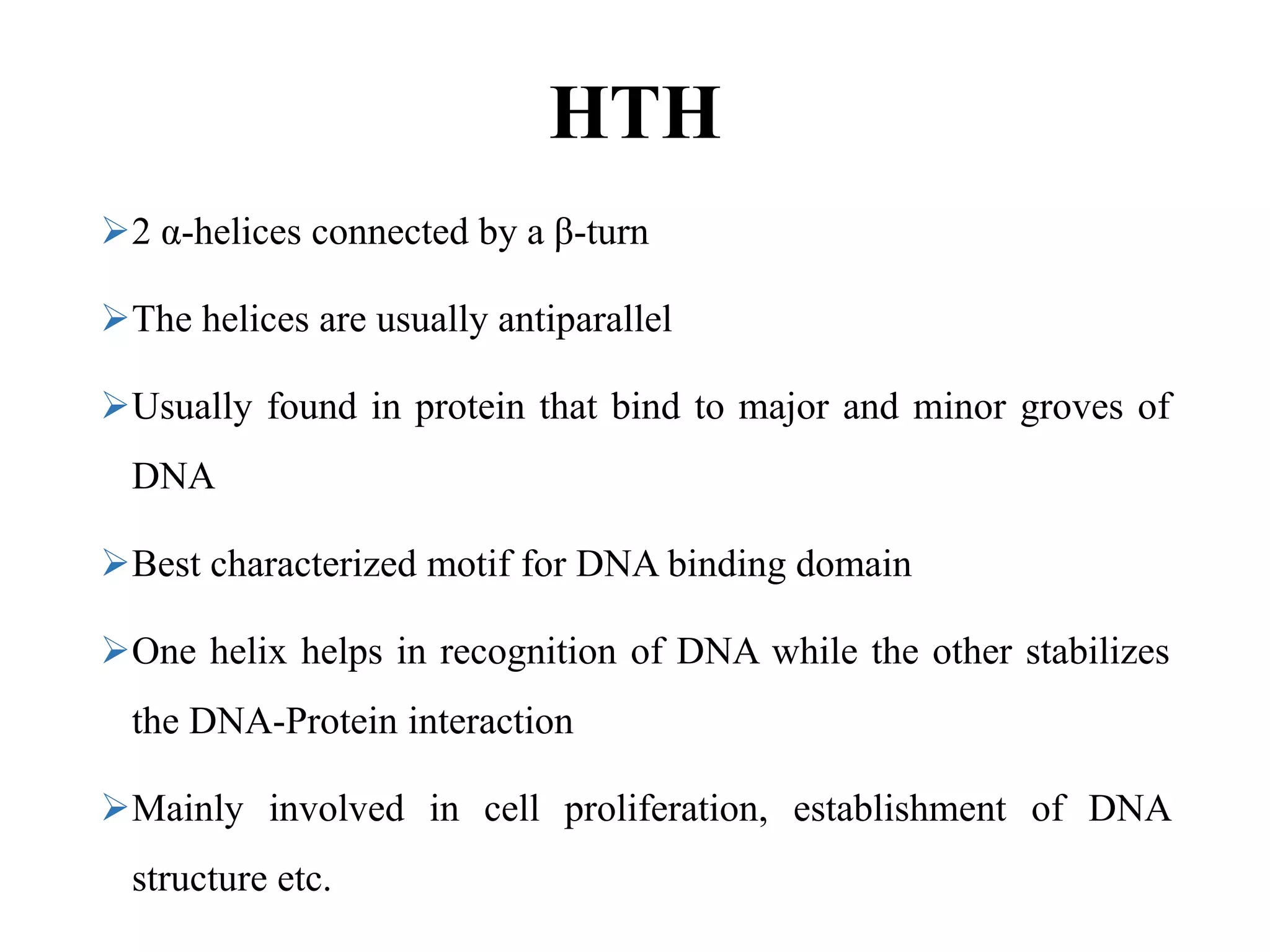 Motifs and domains | PPTX