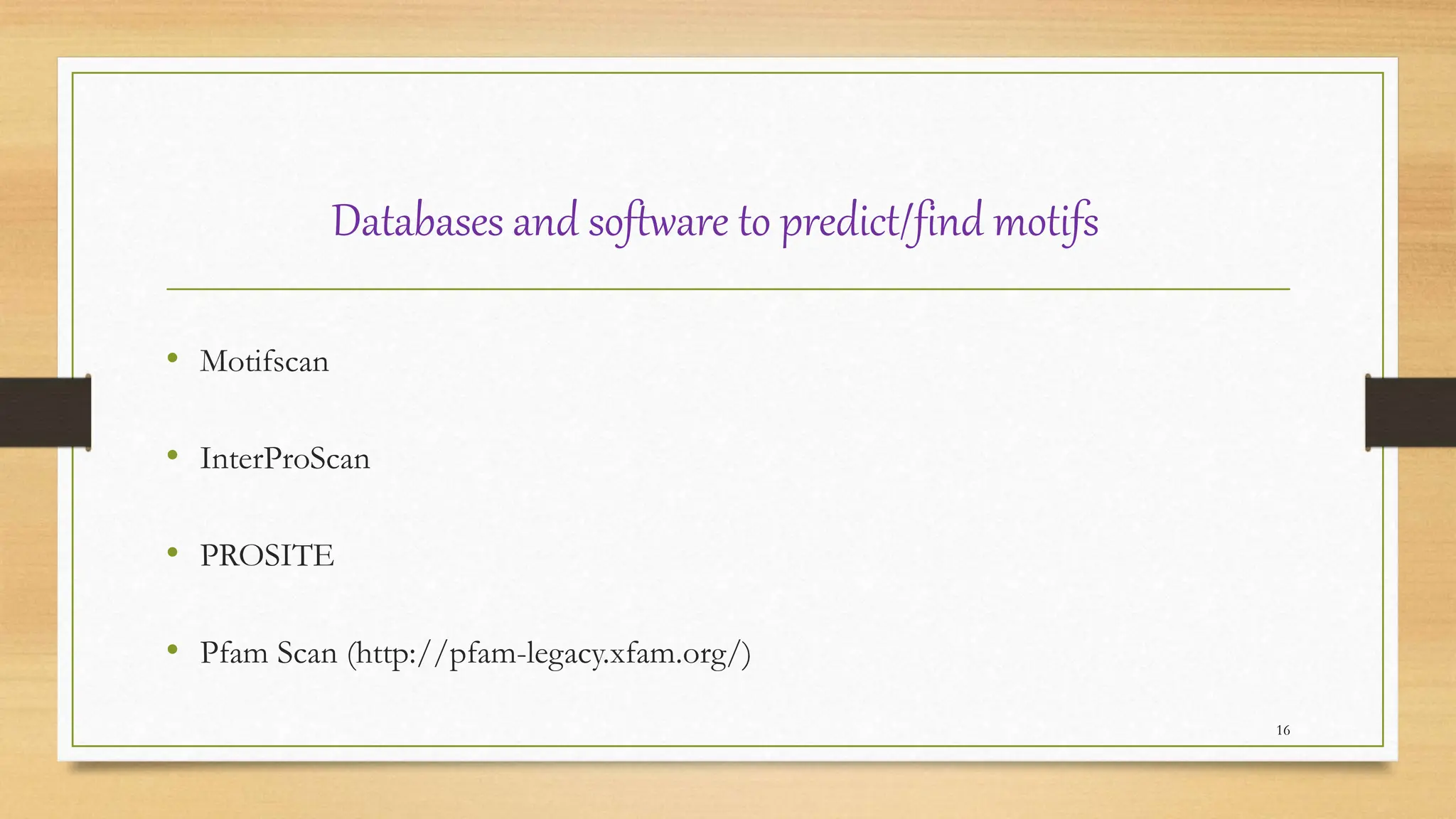 Motifs and Domains in Proteins_exp_.pptx