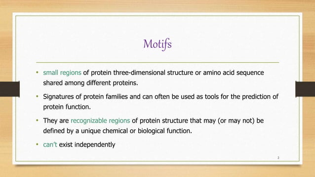 Motifs and Domains in Proteins_exp_.pptx