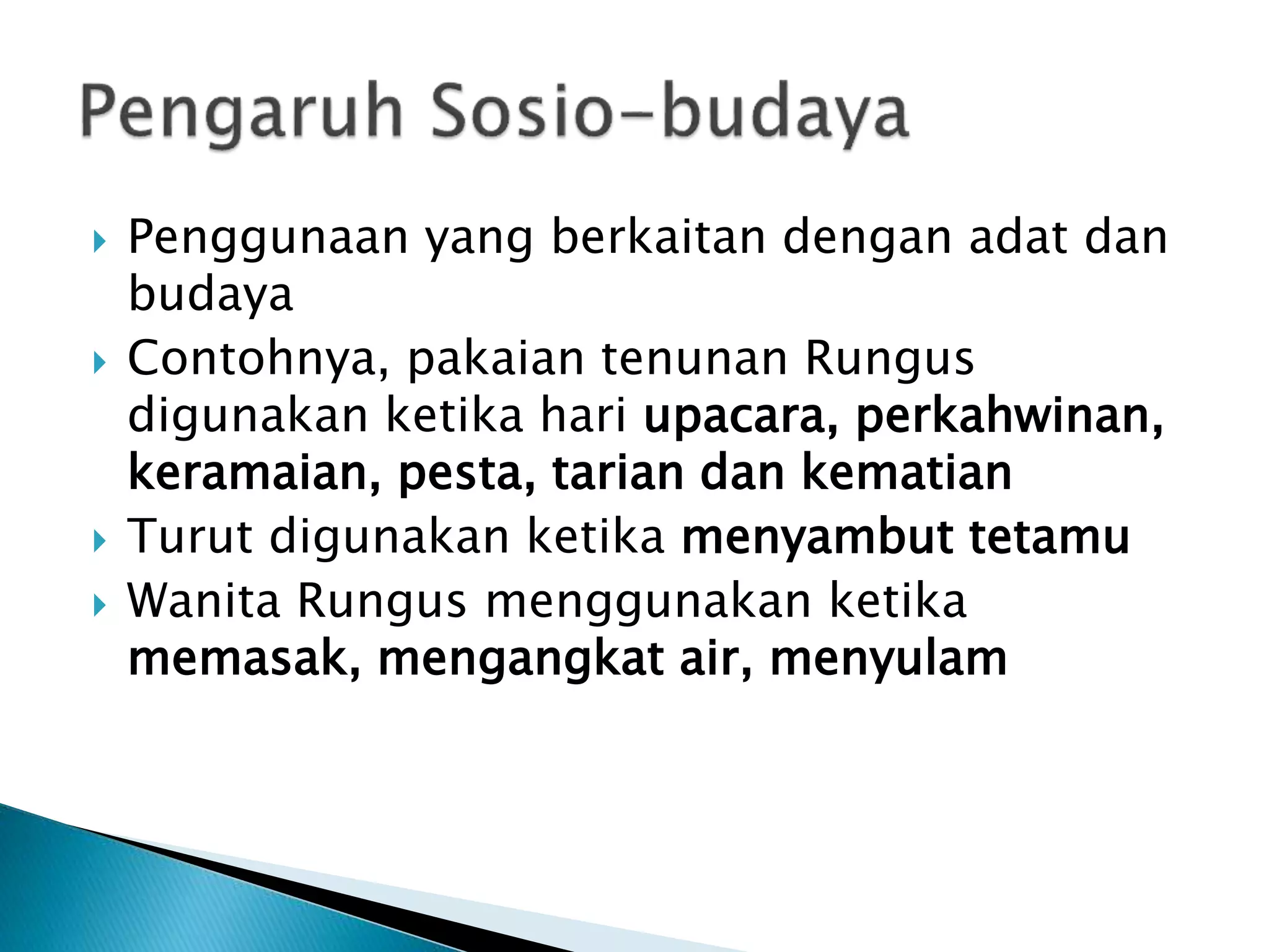 Motif tenunan Rungus Sabah | PPTX