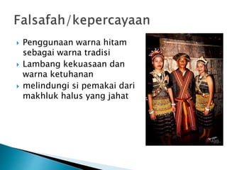 Motif tenunan Rungus Sabah | PPTX