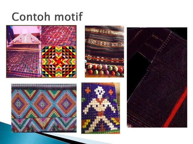 Motif tenunan Rungus Sabah | PPTX
