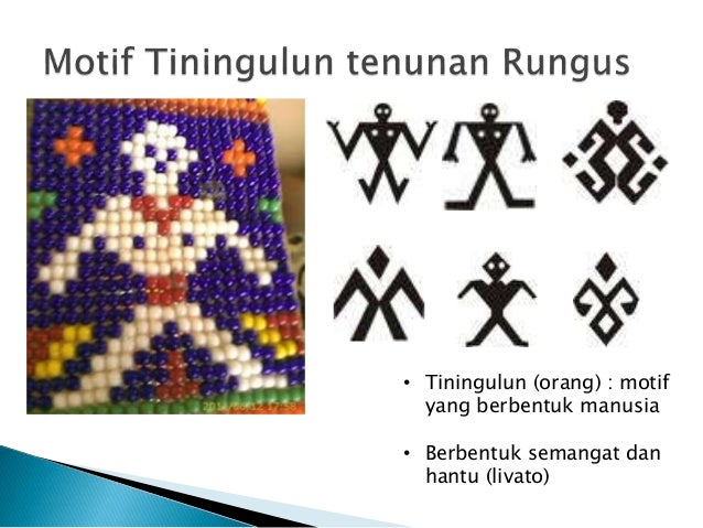 Motif tenunan Rungus Sabah