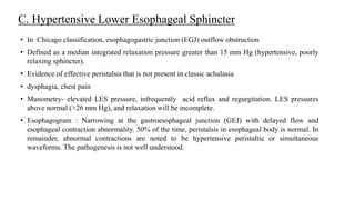 Motility disorders of esophagus new | PPTX