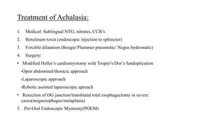 Motility disorders of esophagus new | PPTX