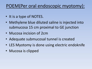 Motility disorders of oesophagus | PPT
