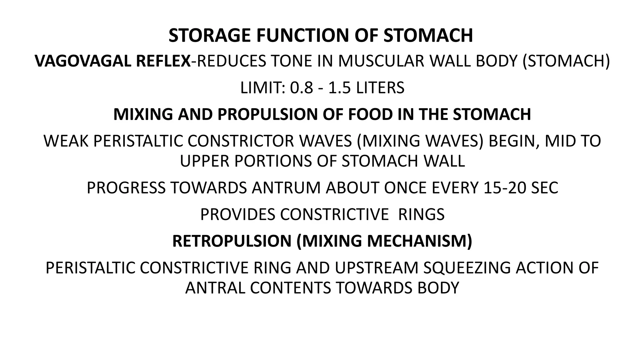 Motility in the alimentary tract | PPT