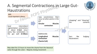 Motility of large intestine_Mass movement and defecation | PDF