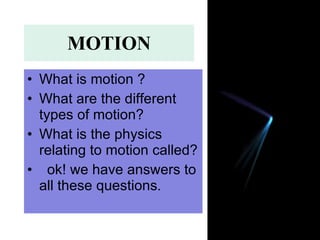 Motion - Vektor | PPT