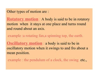 Motion - Vektor | PPT | Physics | Science