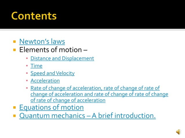 Motion, class 9 | PPTX