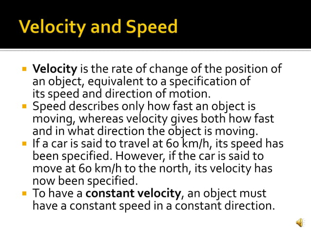 Motion, class 9 | PPTX