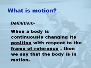 Motion | PPT