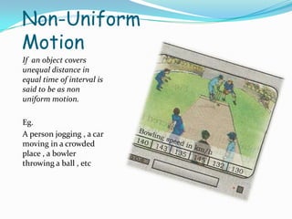 Motion 16 slides presentation | PPT