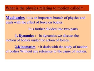 Motion | PPT